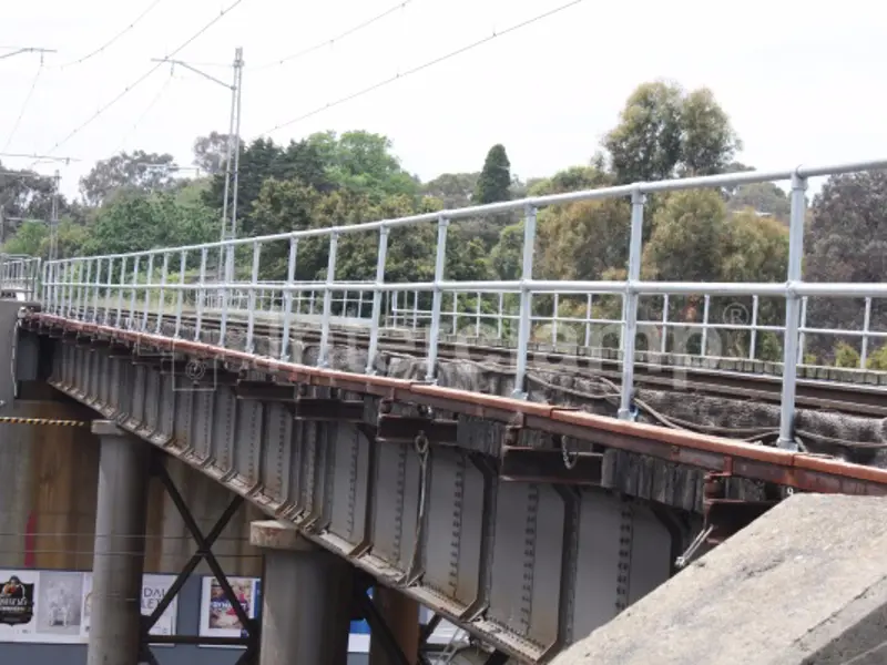 Modular Safety Balustrades for Vic Rail, Melbourne
