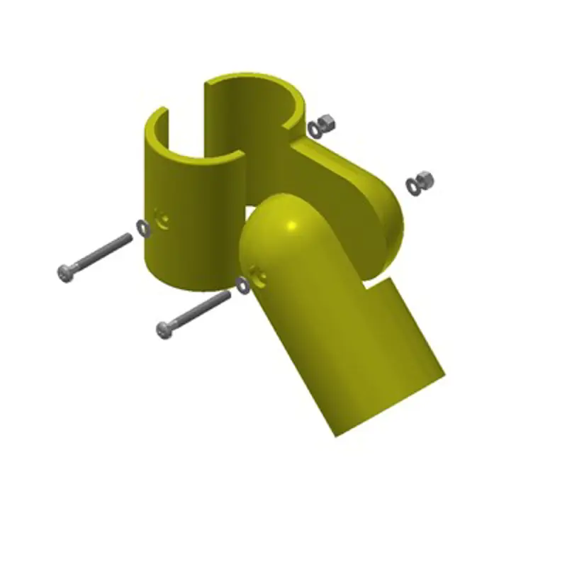 Interclamp® FRP / GRP F173 - Single Swivel Combo Fitting