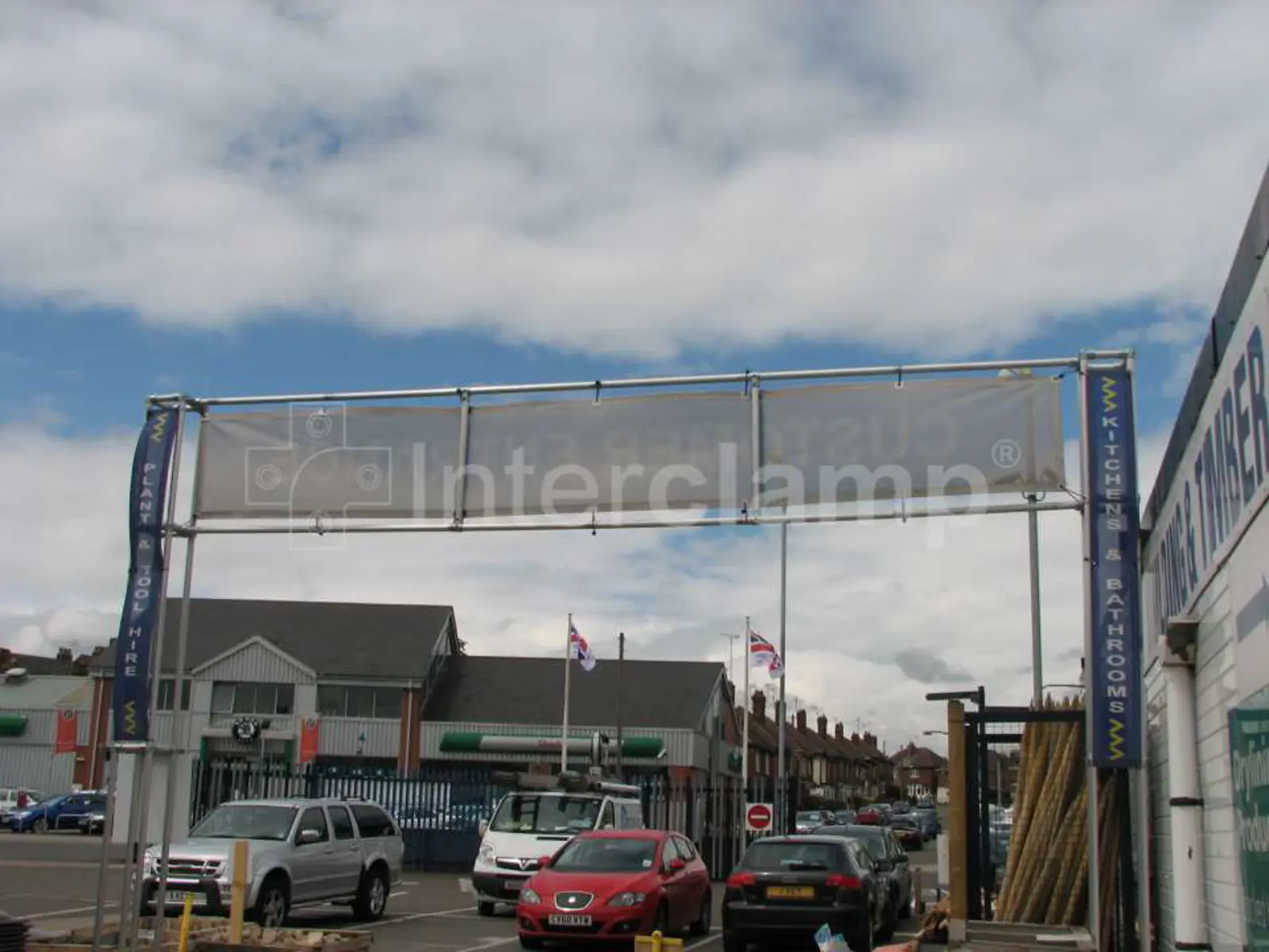Interclamp Tube Clamp Signage and Banners