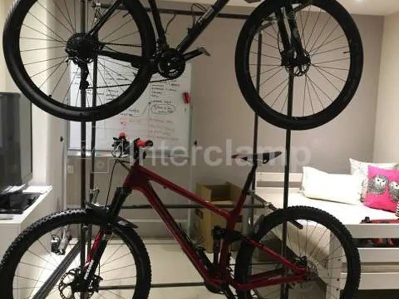 Interclamp Key Clamp Bike Racks and Display Stands