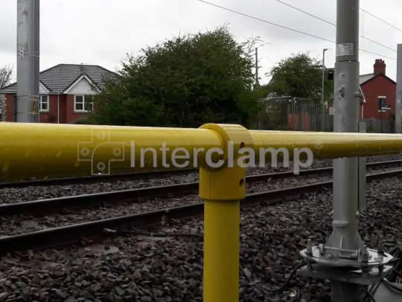 GRP Handrail for Rail Track Safety
